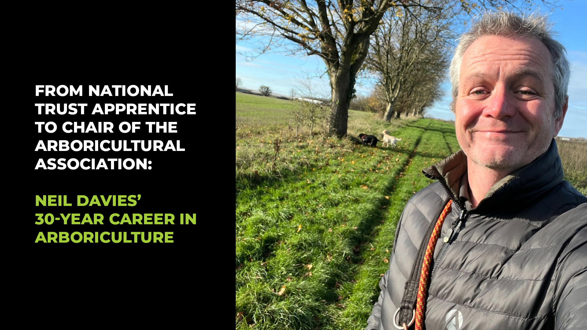 From National Trust Apprentice to Chair of the Arboricultural Associat
