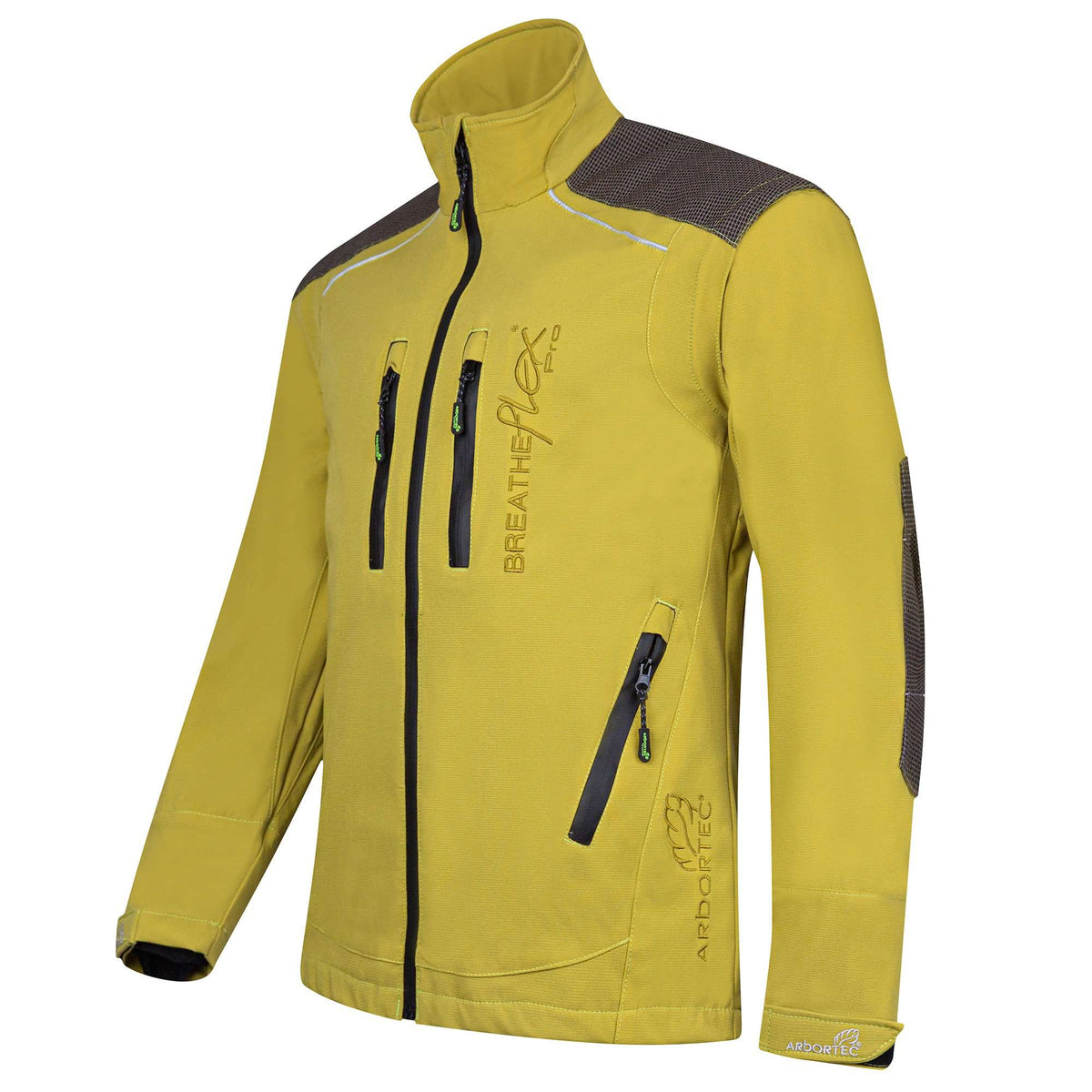 Arbortec | Breatheflex Pro Jacket - Citrine | Softshell Jacket ...