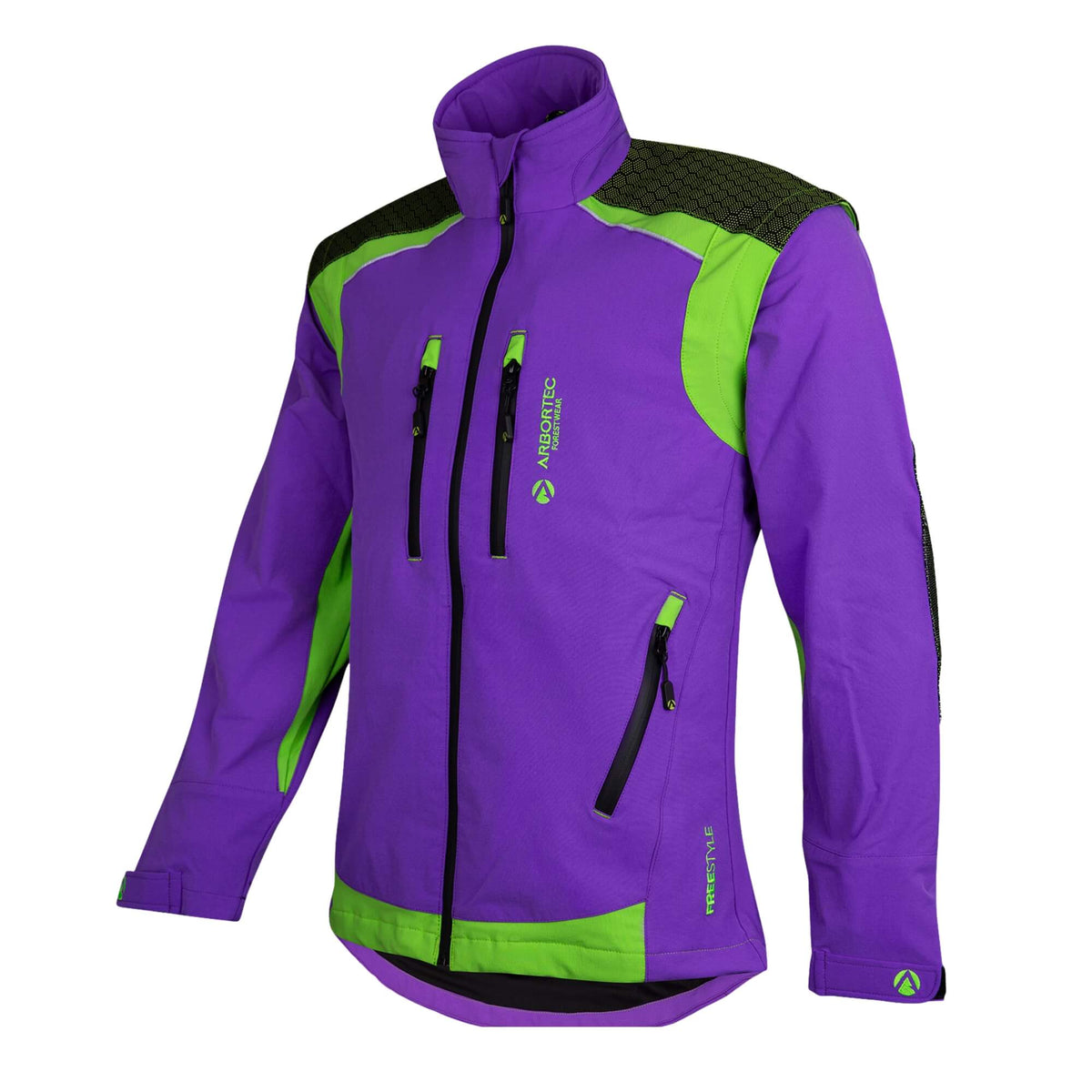 AT4101 Breatheflex Pro Freestyle Work Jacket - Purple – Arbortec Forestwear